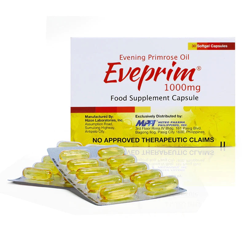 Eveprim Evening Primrose Oil 10 Capsules Per Order | Shopee Philippines