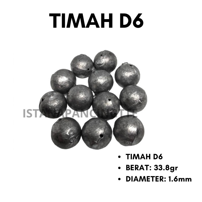 D6 TIN SELLING RETAIL/PCS / MANIA FISHING WEIGHTS | Shopee Philippines