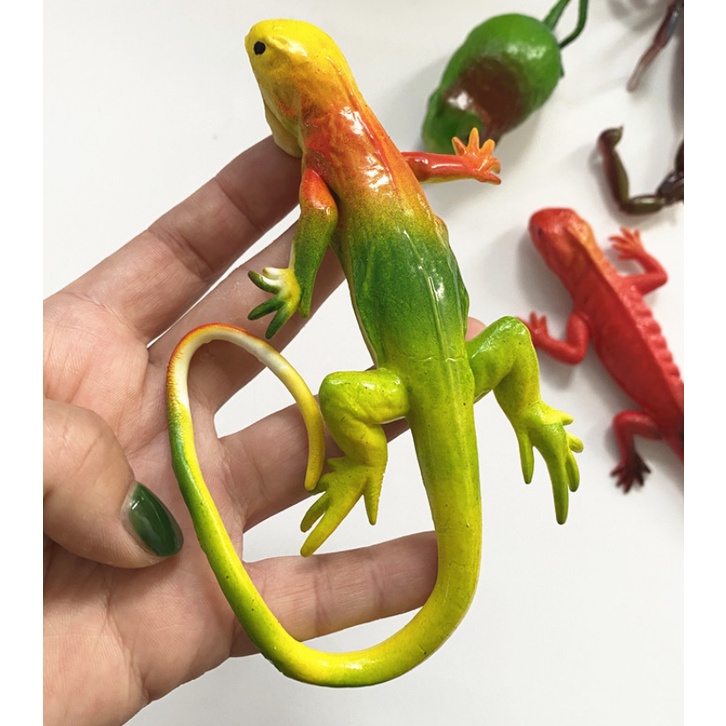 Rubber Reptile Rubber Lizard Toy Lizard Toy For Kids | Shopee Philippines