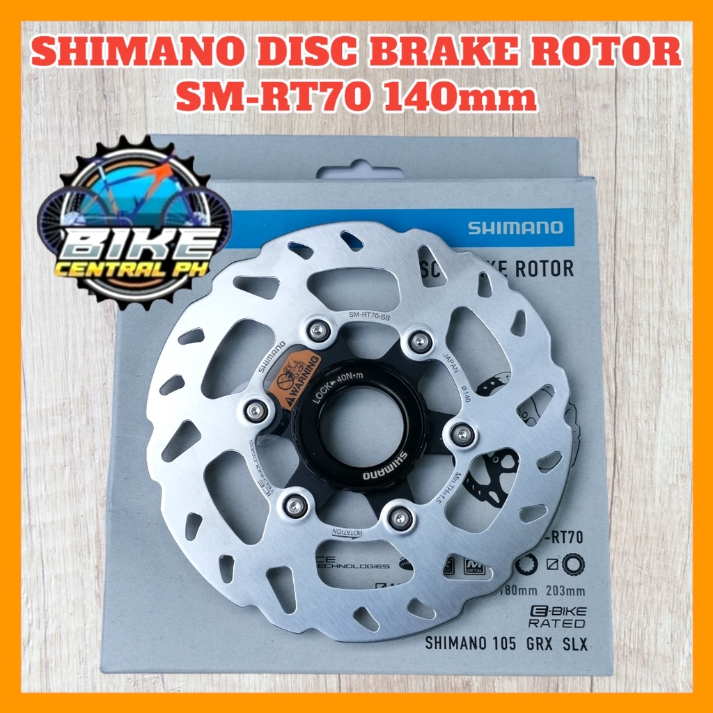 SHIMANO SM-RT70 Ice Tech Disc Brake Rotor Center Lock 105 GRX SLX ...