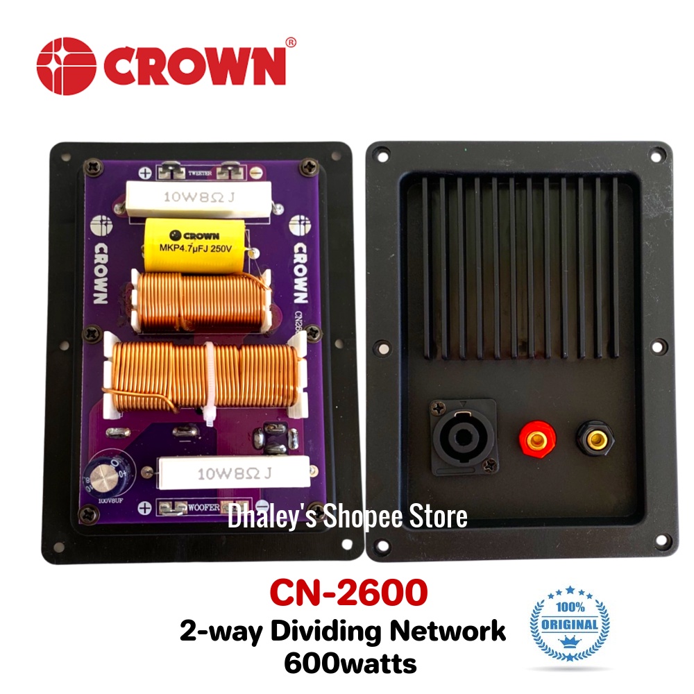 Original CN-2600 Crown Dividing Network 2-way 600 watts / CN2600 CN ...