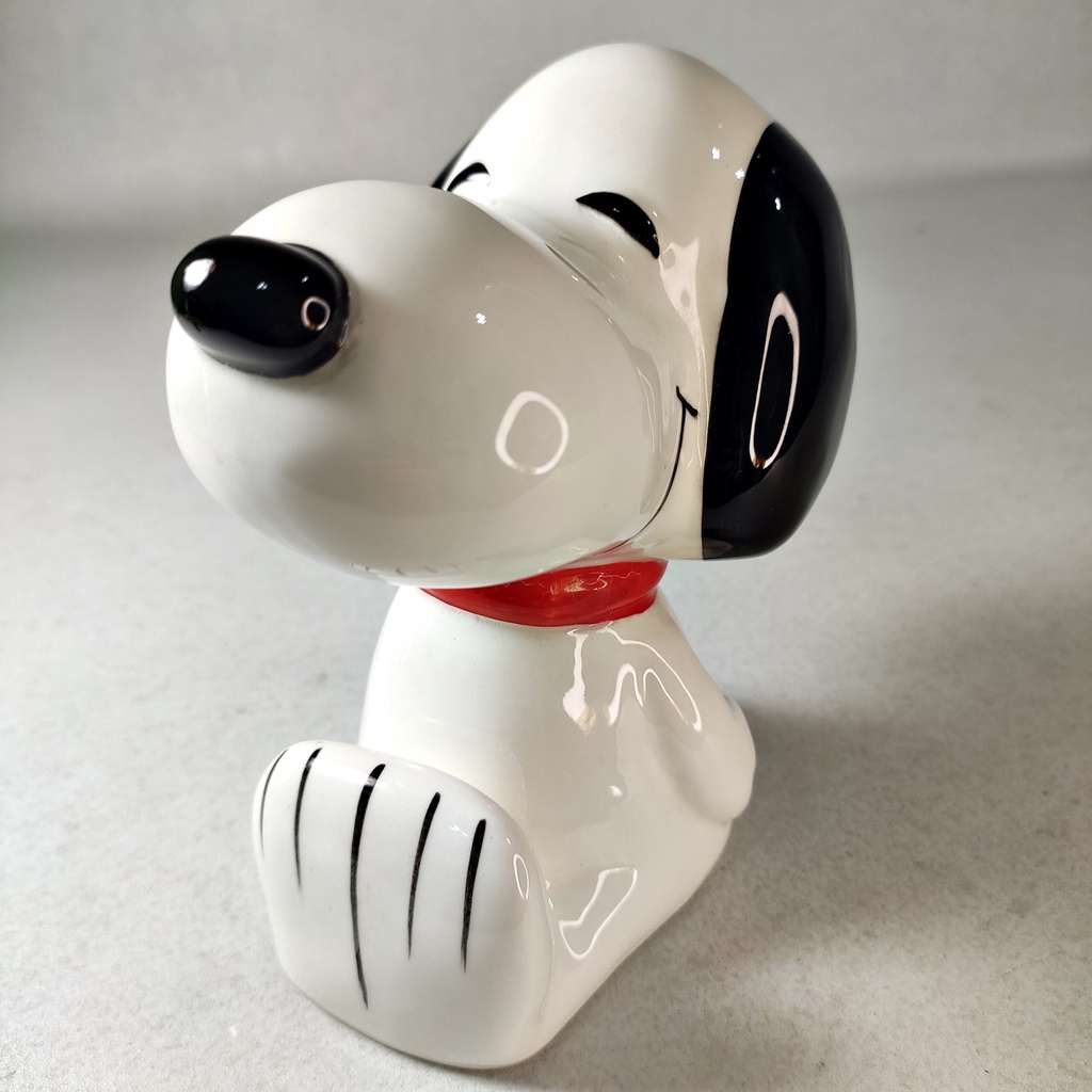 VINTAGE 1965 SNOOPY COIN BANK PIGGY BANK CERAMIC JAPAN | Shopee Philippines