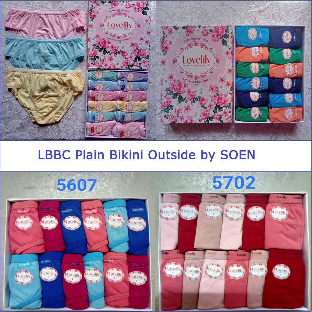 Lovelily SOEN Bikini Panty 12in1 Underwear | Shopee Philippines