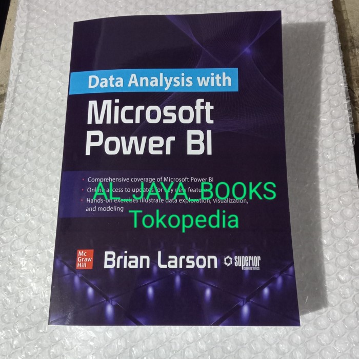 Data Analysis Book With Microsoft Power Bi By Brian Larson | Shopee ...