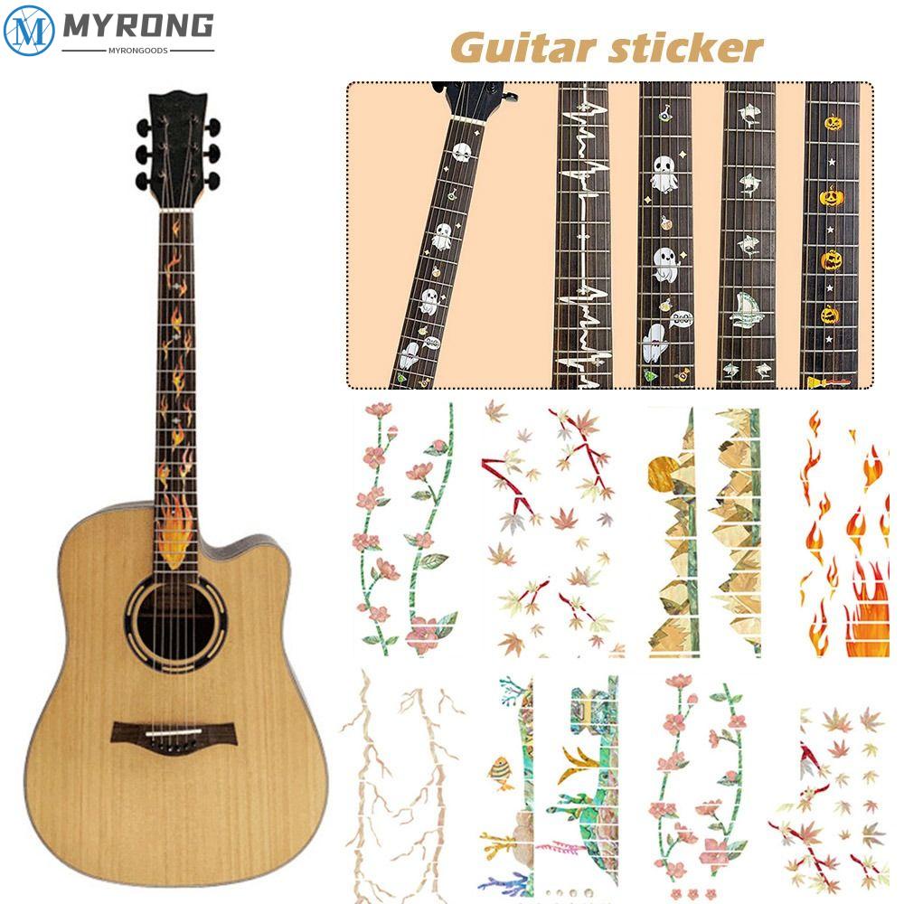 MYRONG Fretboard Sticker High Quality Beautiful Electric Guitar Parts ...