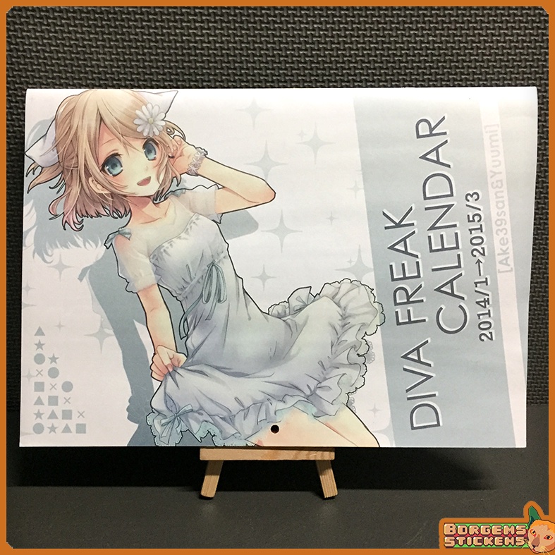 Vocaloid - Calendar - Doujin Goods - Diva Freak Calendar 2014/1-2015/3 ...