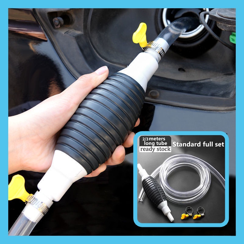 Oil Extractor Manual Gasoline Oil Absorber Hand Fuel Pump Car Sucker ...