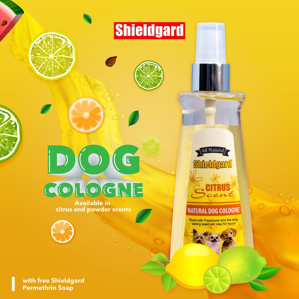 Shieldgard Natural Dog Cologne 120ML Original formula | Shopee Philippines