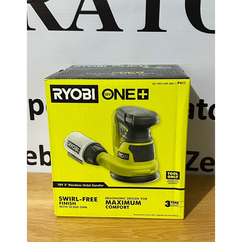 RYOBI ONE+ 18 Volt 5 In. Random Orbit Sander | Shopee Philippines