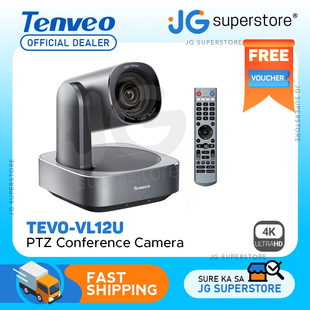 Tenveo TEVO VLOOP 4K UHD NDI / HDMI / USB PTZ Video Live Streaming ...