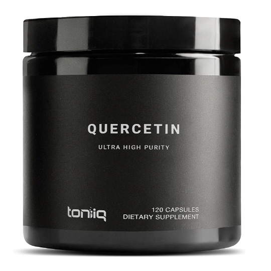 Toniiq 1,000 mg Quercetin Extract Supplement Capsule 98%+ Highly ...