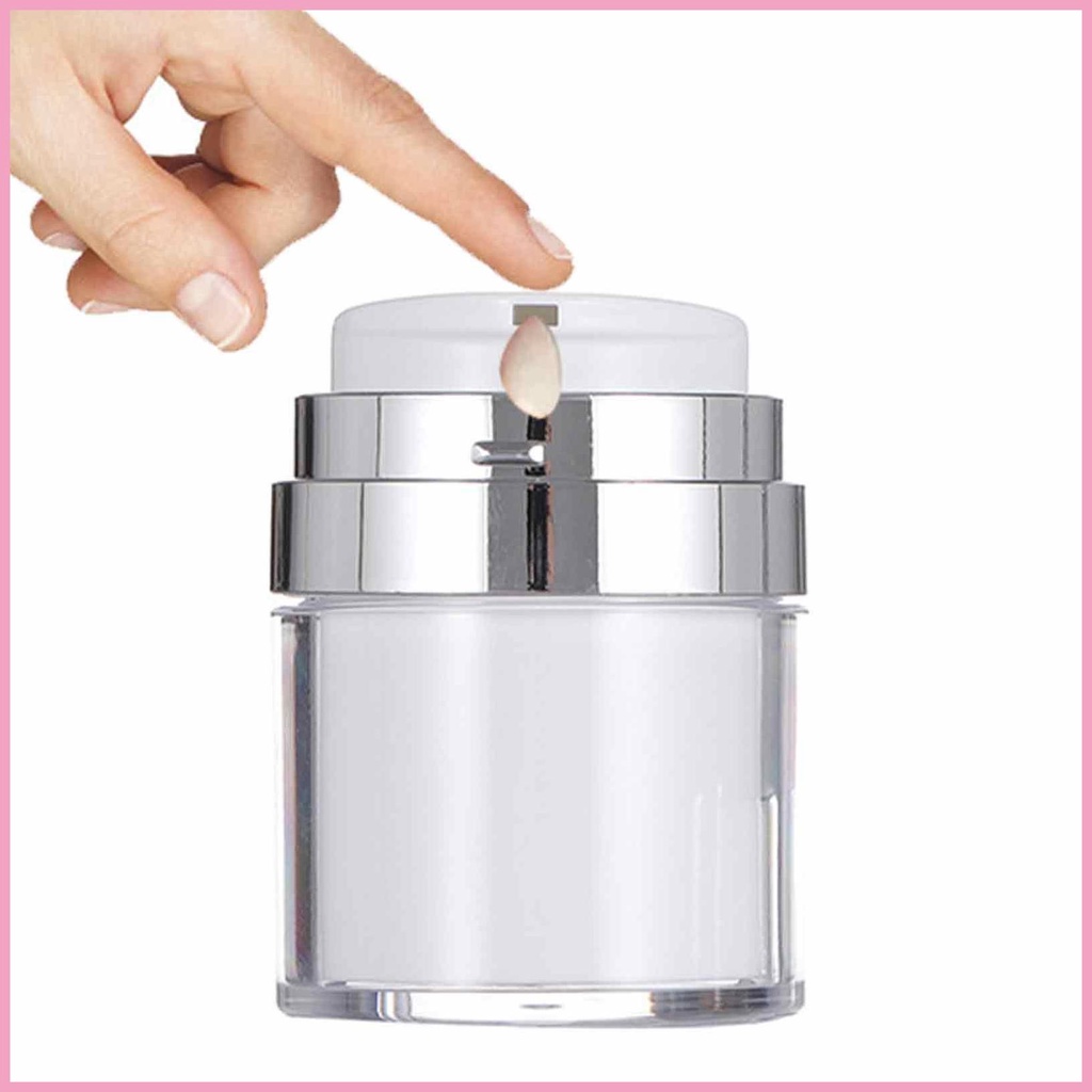 Empty Refillable Cosmetic Containers Cream Jar Vacuum Jar Refillable ...