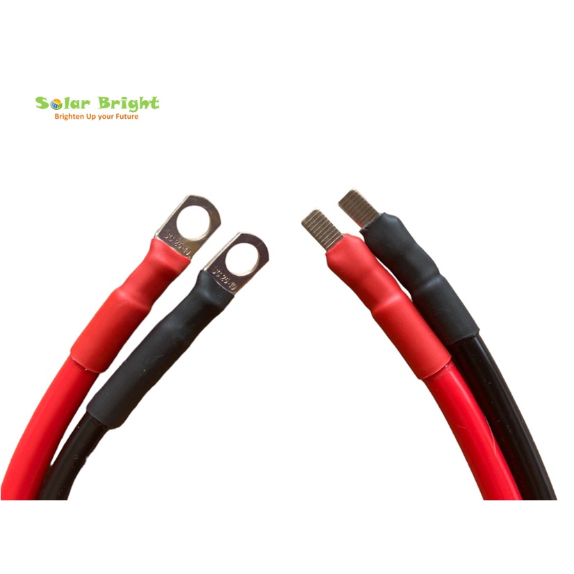 Solar battery Car BOAT RV UPS DC Cable 16mm2 25mm2 35mm2 50mm2 PAIR RED ...