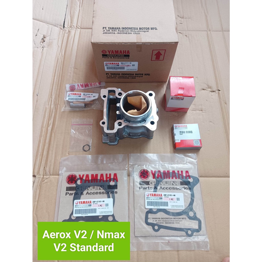 Cylinder Block Set Yamaha Genuine (Nmax V1/Aerox V1, Nmax V2/Aerox V2 Standard) | Shopee Philippines