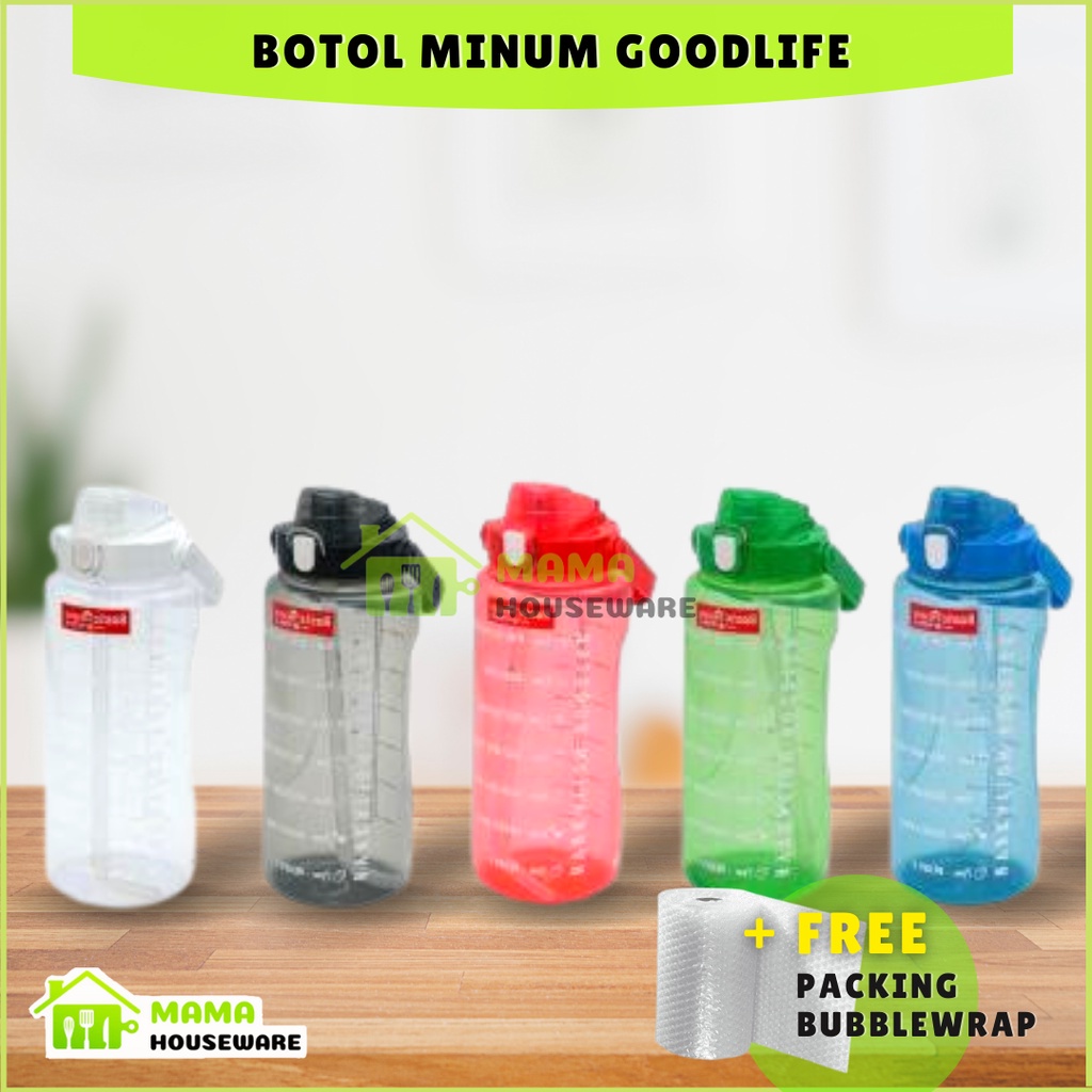 2 Liter Good Life Drinking Bottle/Plastic Bottle For Children School ...