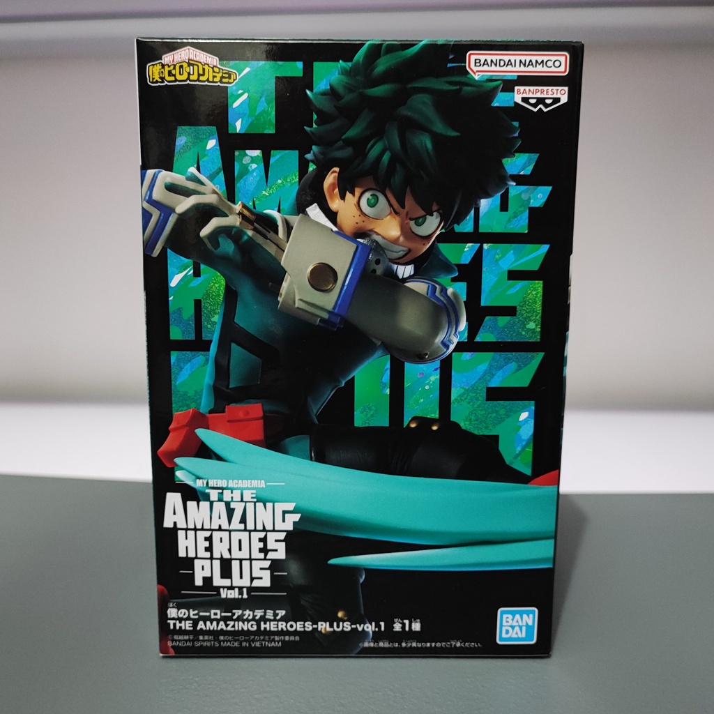 [MISB] Banpresto My Hero Academia MHA The Amazing Heroes Plus Izuku Midoriya Deku Vol 1 | Shopee ...
