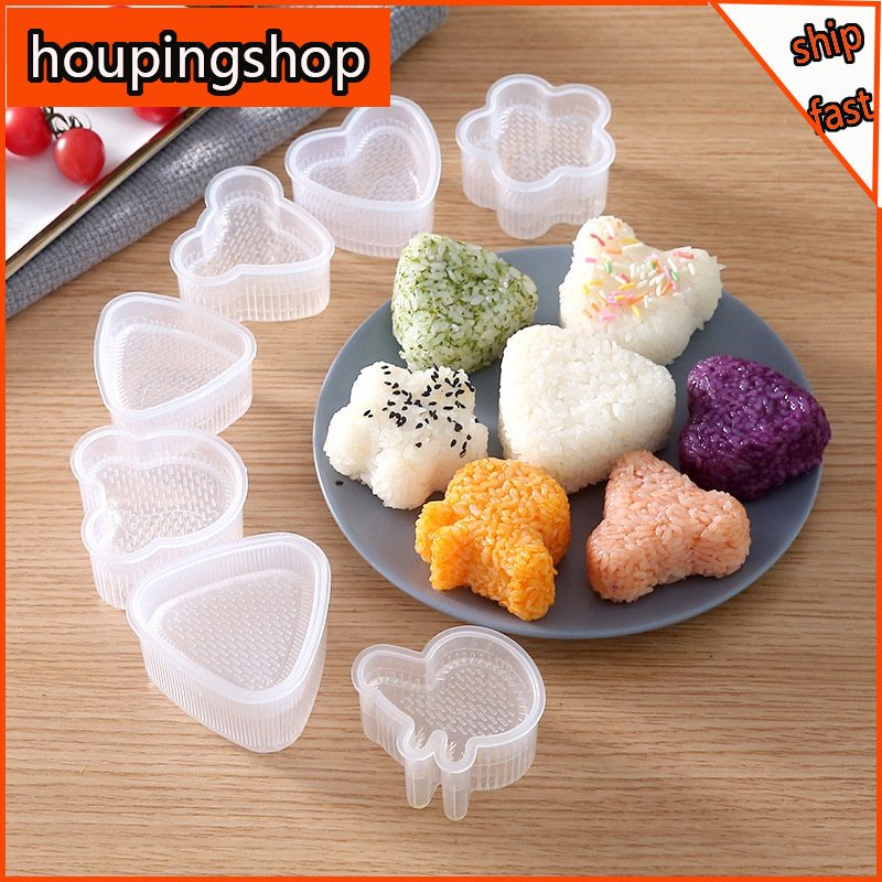 Creative Rice Ball Mold Sushi Mold DIY Cake Mold Food Press Sushi Maker ...