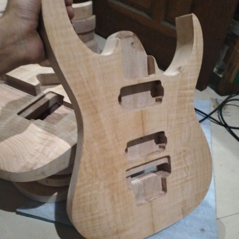Ibanez RG Guitar Body unfinished | Shopee Philippines