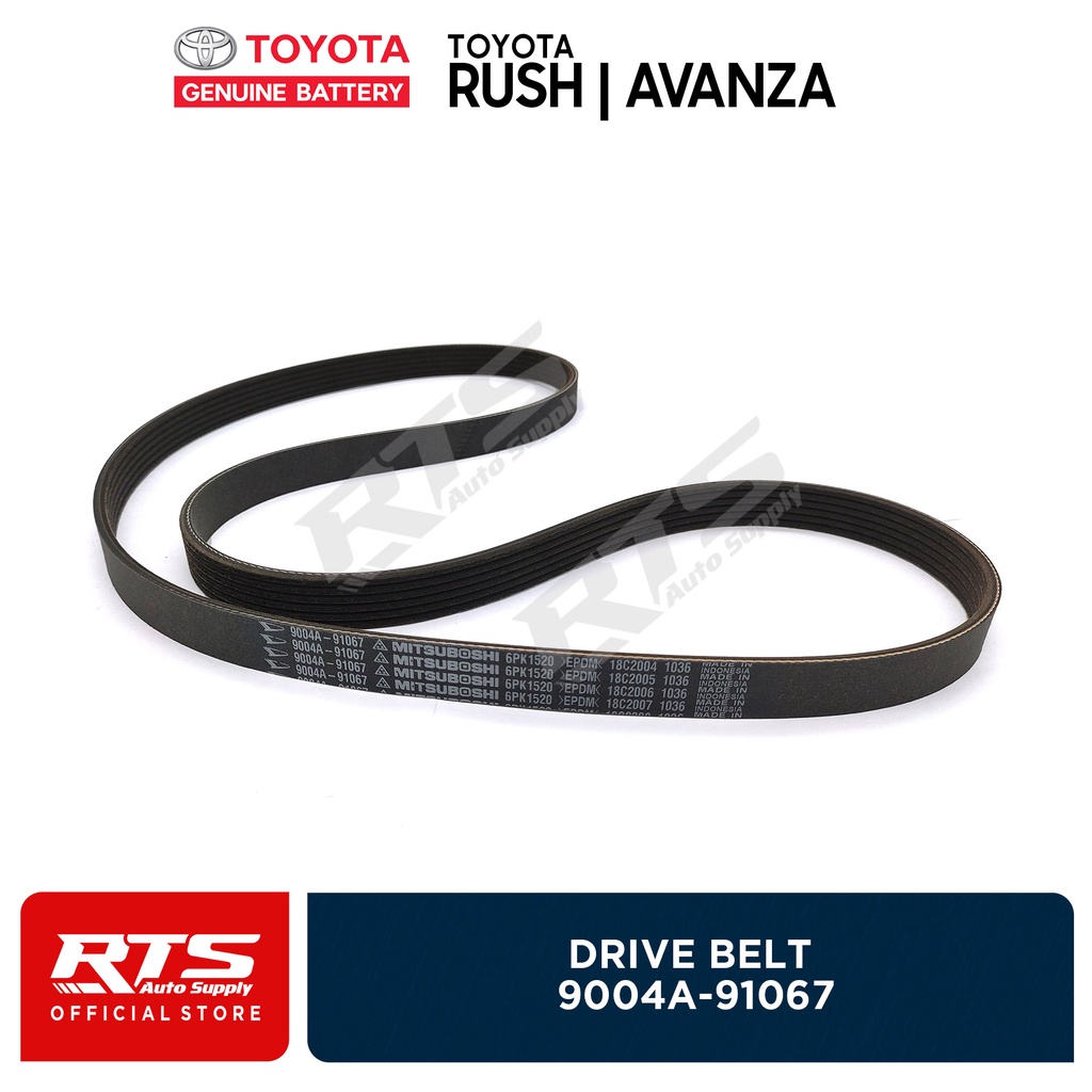 Toyota Genuine Drive Belt Toyota Avanza / Rush 2016 - Up (6PK-1520 ...
