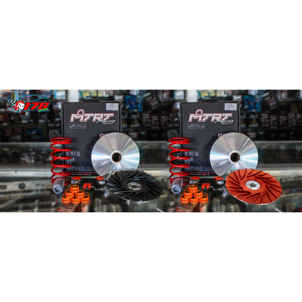 mtrt super sport pulley set use nmax/aerox with forged drive face ...