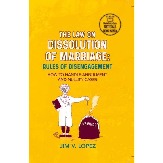 The Law On Dissolution Of Marriage (2019) by Jim V. Lopez (Paper Bound ...