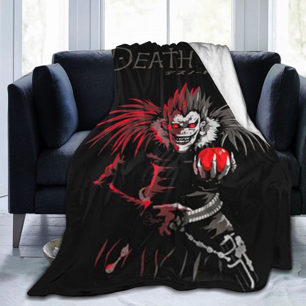Super Soft Fleece Blanket , Bbq Death Note Poster By Veronica Swan ...