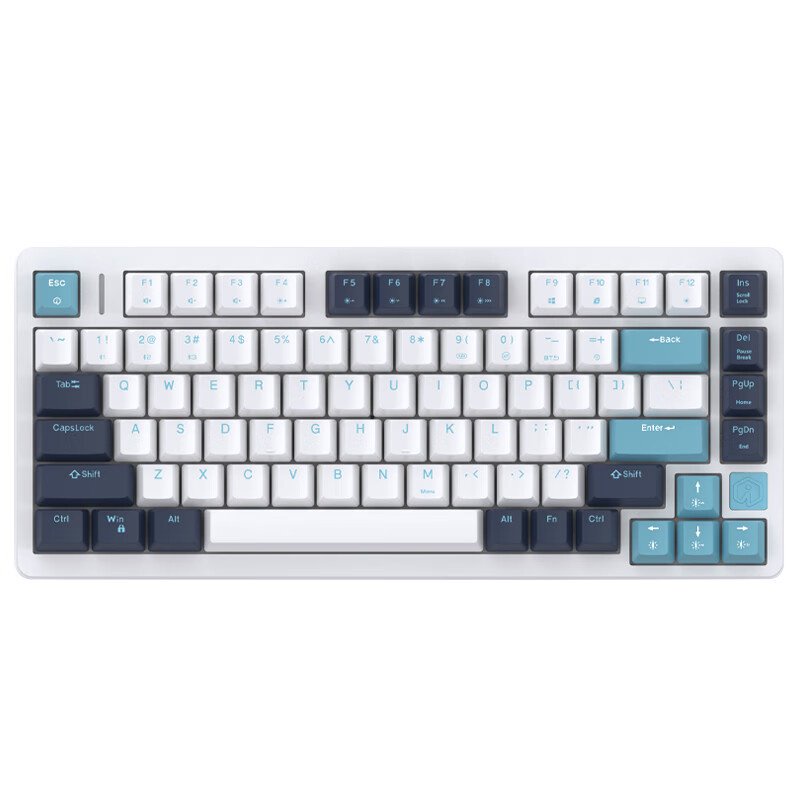 Moxa stone FE75 Pro RGB backlight three-mode connection full key hot ...