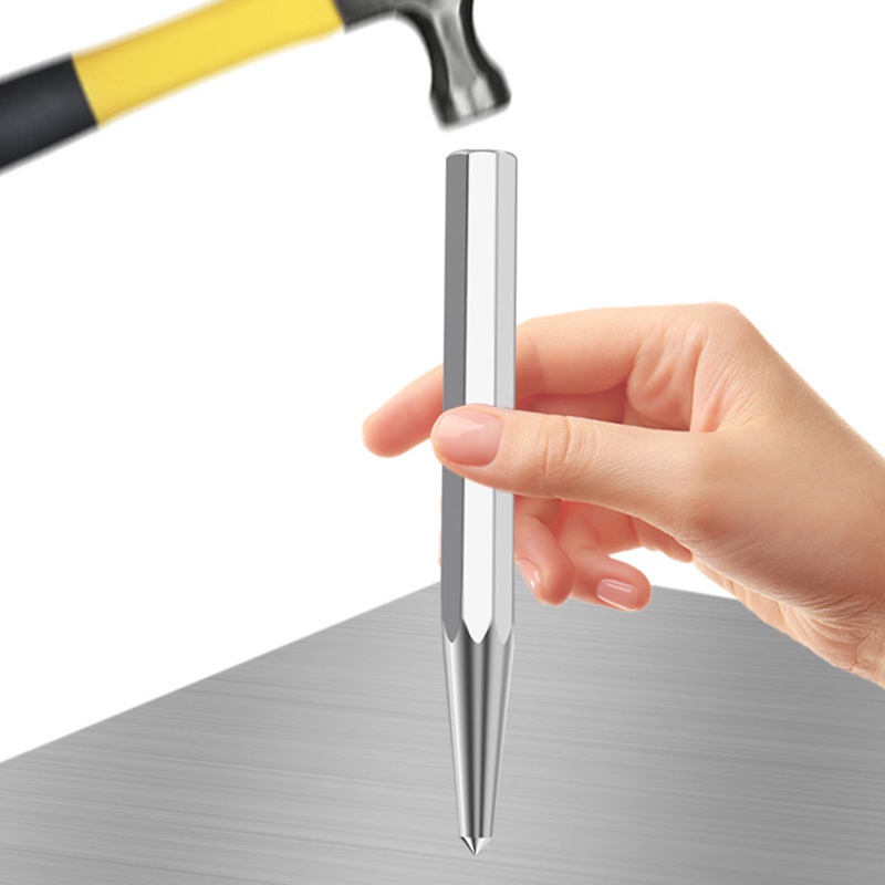 (Ready Stock)Octagonal Center Punch Locator Fitter Chisel Punch Metal ...