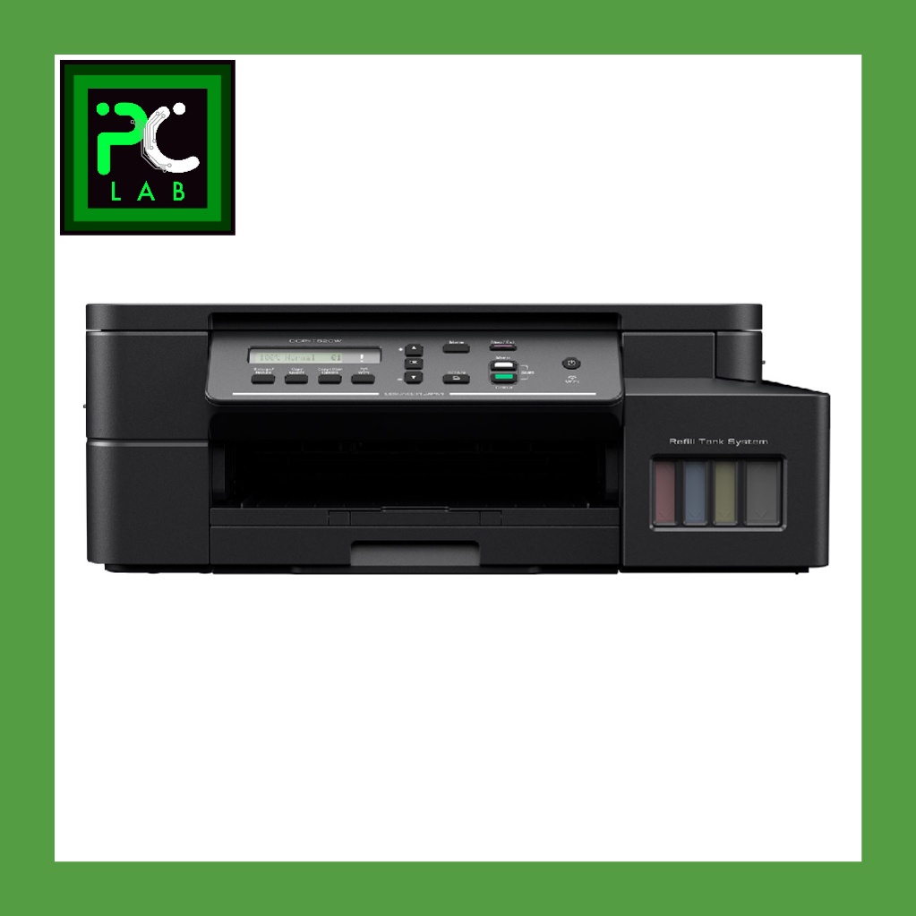 Brother DCP-T520W 3-in-1 multifunction ink tank printer with wireless ...