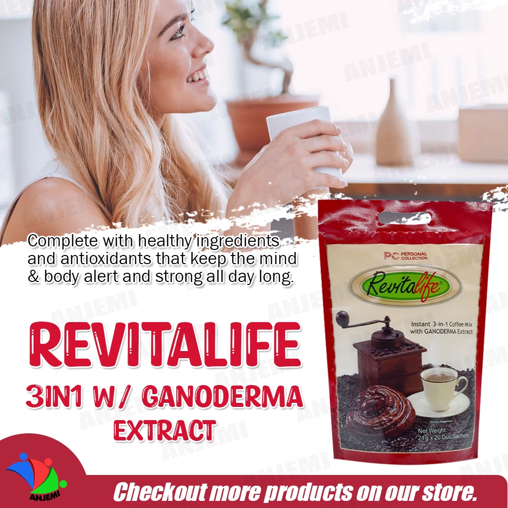 Personal Collection Revitalife 3in1 Instant Coffee with Ganoderma ...