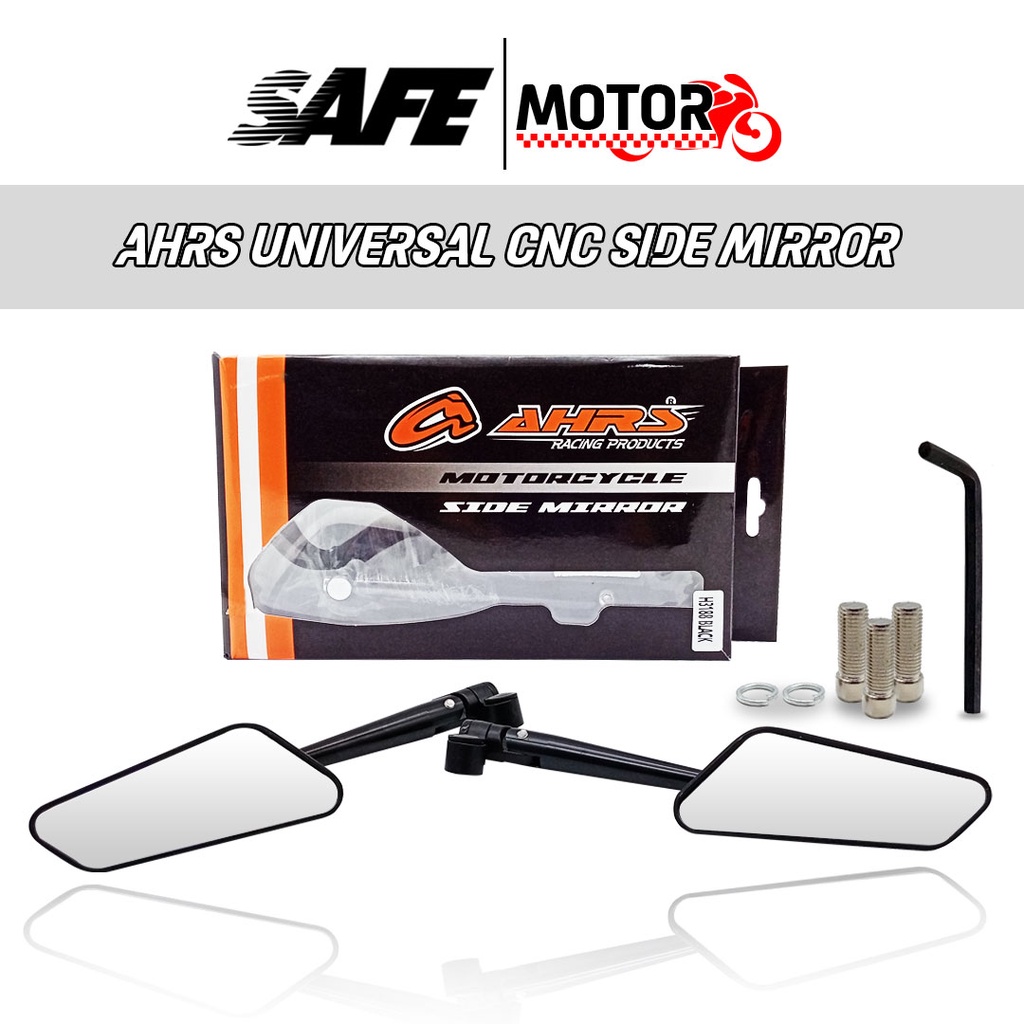 AHRS CNC UNIVERSAL Side Mirror Clear Mirror Full CNC High Quality ...