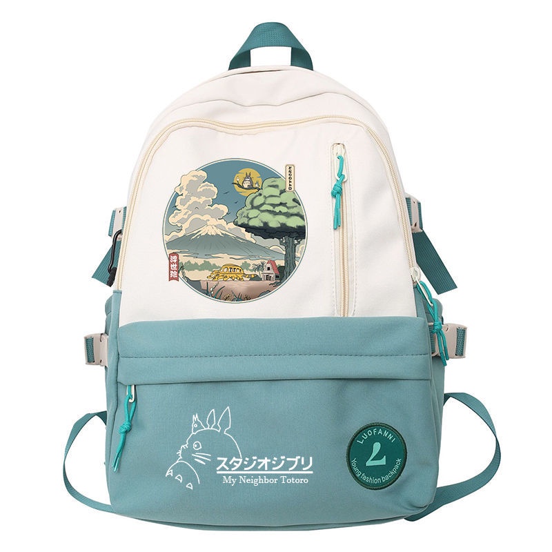 My Neighbor Totoro Backpack Totoro Japanese Anime Harajuku Style ...