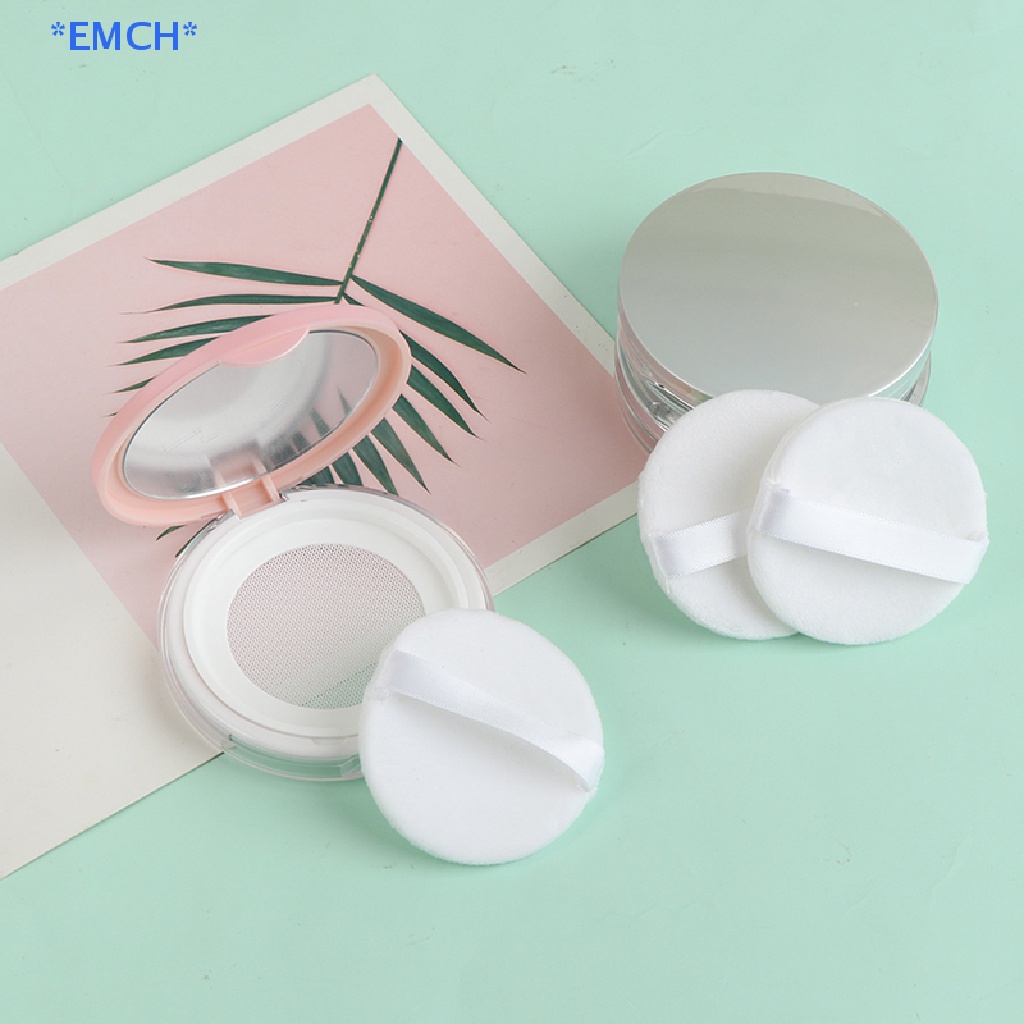 EMCH> 3g Ultra-thin Empty Loose Powder Box Pot Makeup Jar Sifter ...