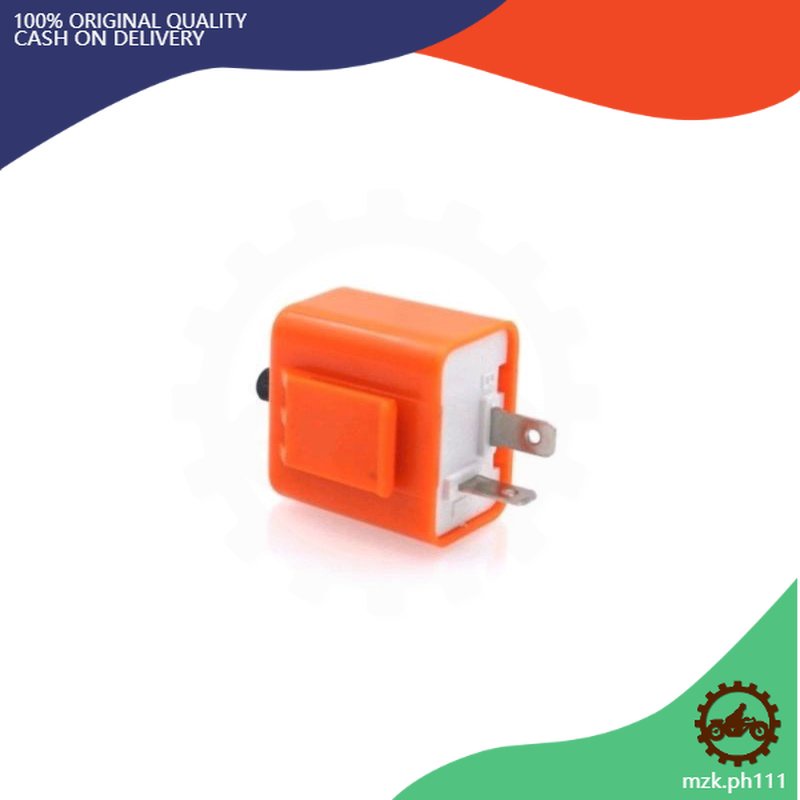 Motorcycle 12V External adjustable 2-pin Flasher Relay No Sound Signal ...