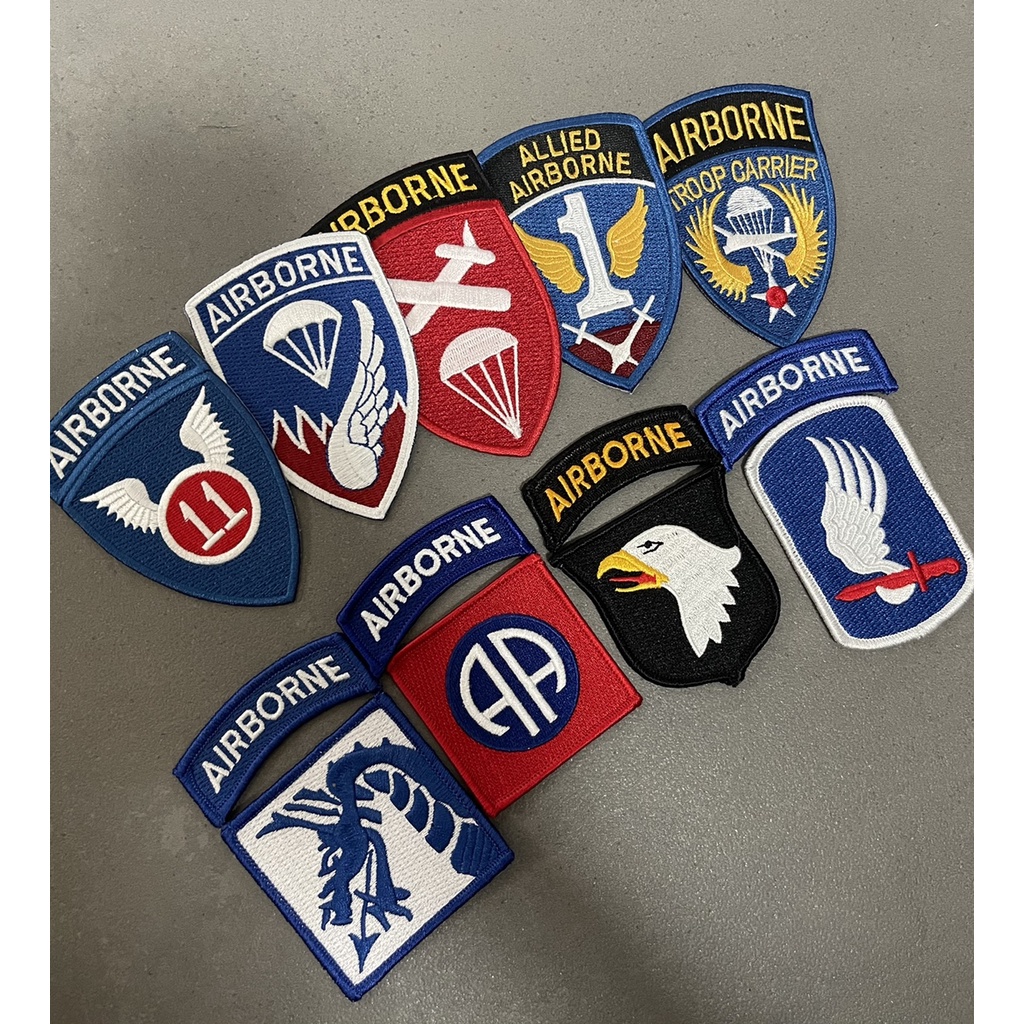 【Customized 】 U.S. World War II Airborne Armband WWII Allied Embroidery ...