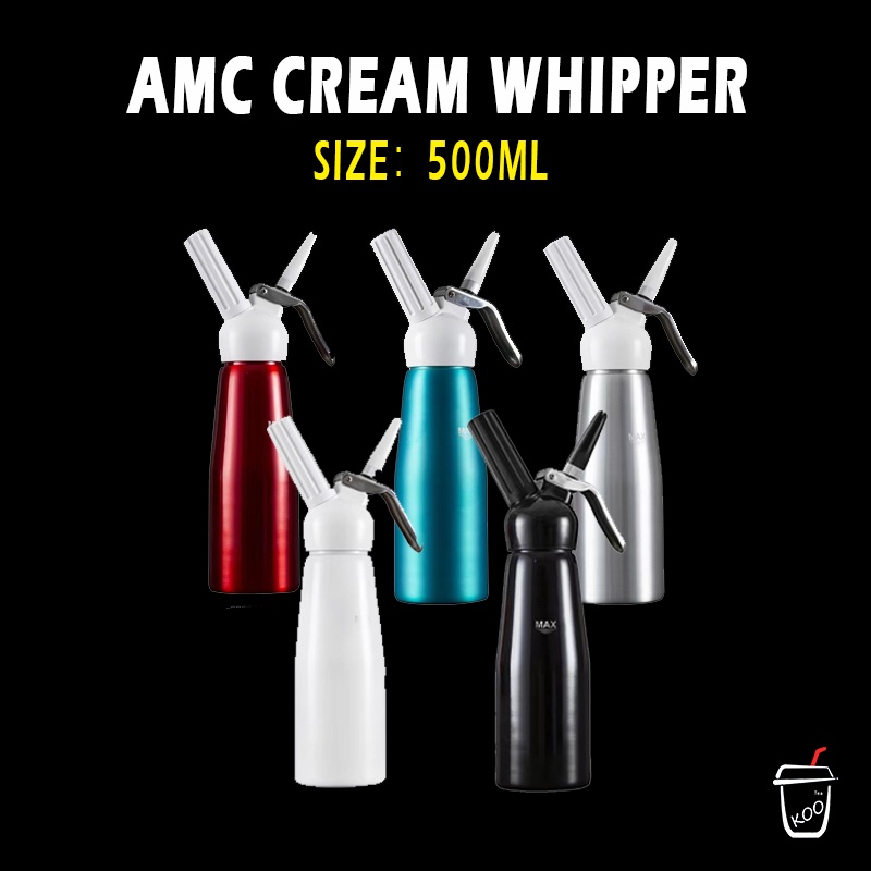 AMC Cream Dispense Dessert Cream Butter Foam Maker Aluminum Whipped ...