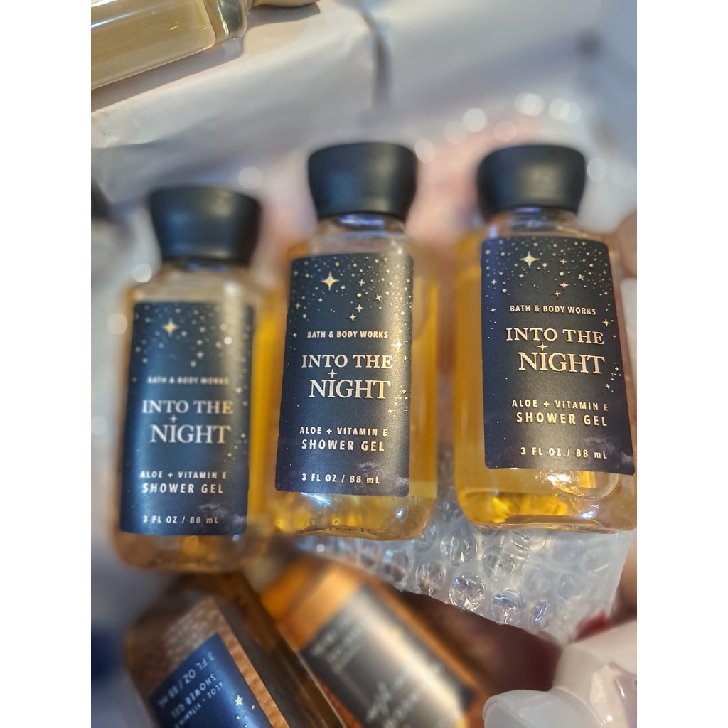 Original Bath & Body Works USA Into the Night Travel Size Shower Gel ...