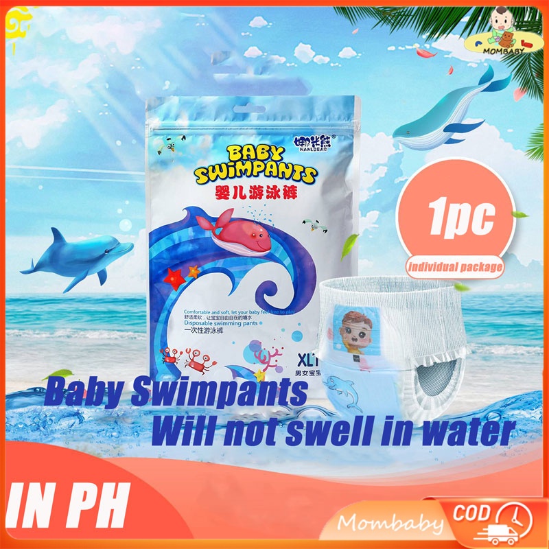 Mombaby Baby Swimming Diaper Disposable Waterproof Diaper Swimming Pool ...