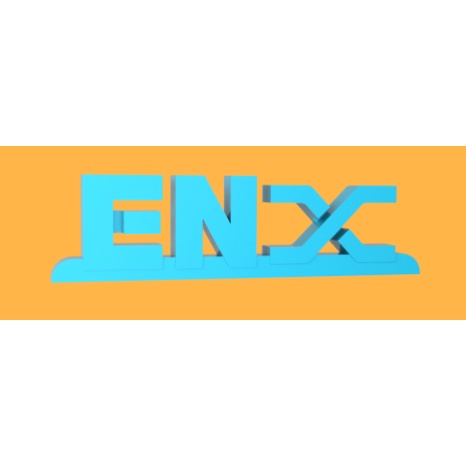3D Printed Kpop Logo Decor (ENHYPEN Fandom Engene Logo) | Shopee ...