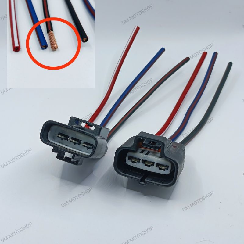 HEAVY DUTY ANTI ERROR #12 CONNECTOR SOCKET FOR NMAX & AEROX | Shopee ...