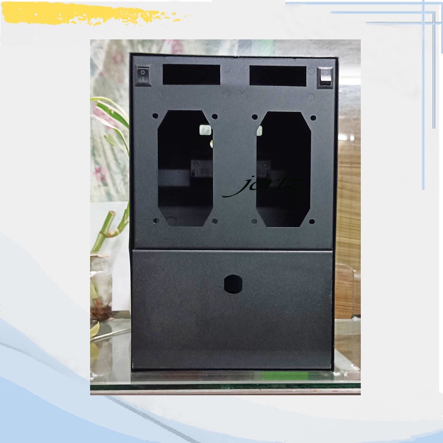 DUAL COINSLOT METAL BOX for Piso Wifi/Carwash/Coin box/BOX ONLY ...