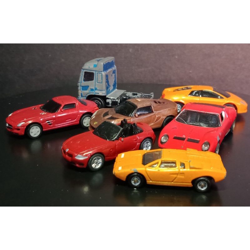 assorted mini cars set(7 pcs) | Shopee Philippines