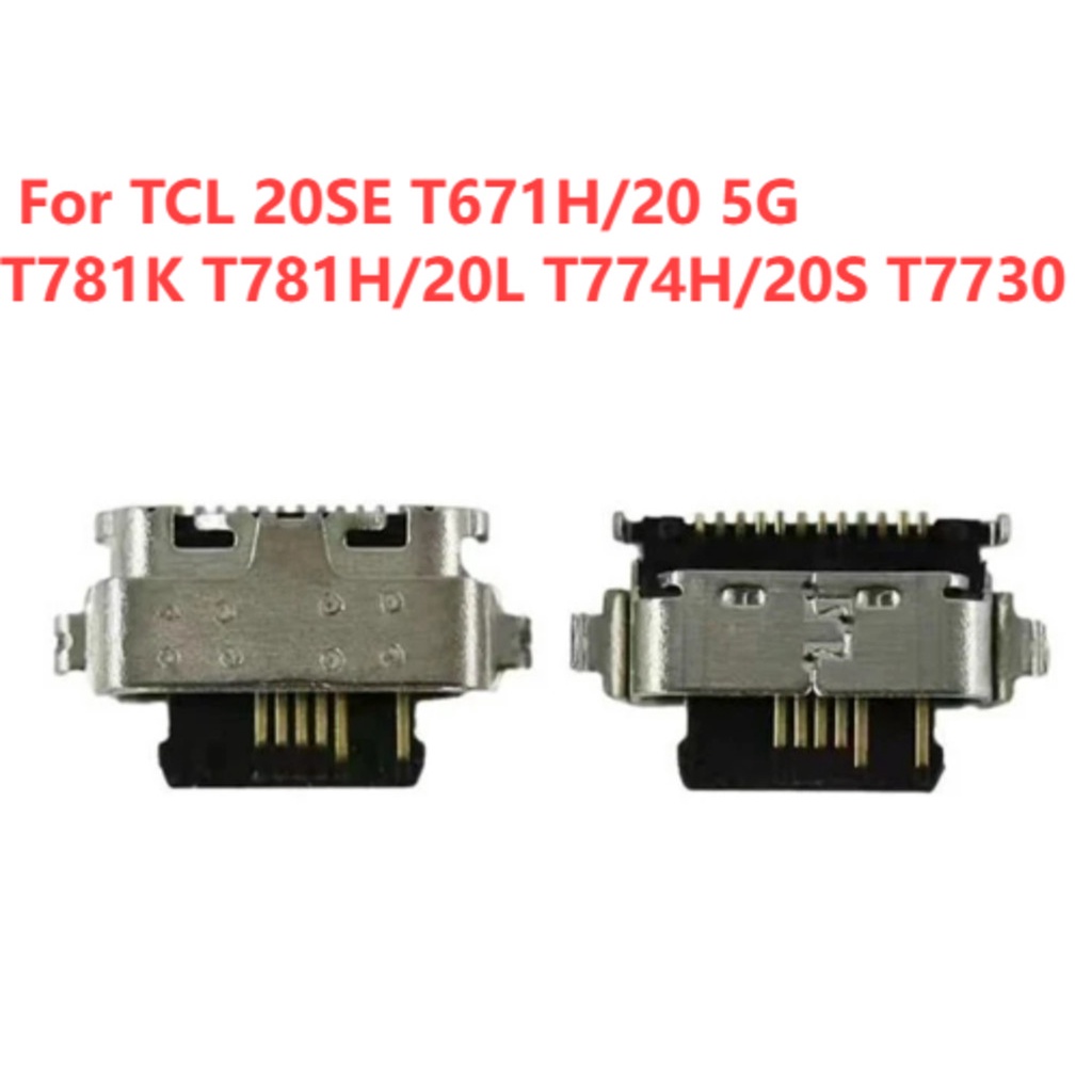 2-20pcs USB Charging Port Dock Plug For TCL 20SE T671H/20 5G T781K T781H/20L T774H/20S T7730 ...