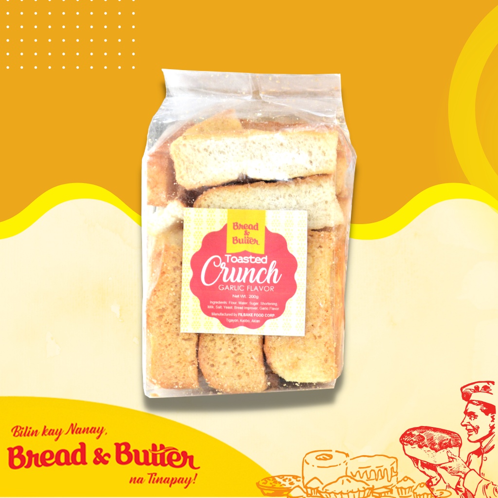 Bread & Butter - Toasted Crunch 200g | Shopee Philippines