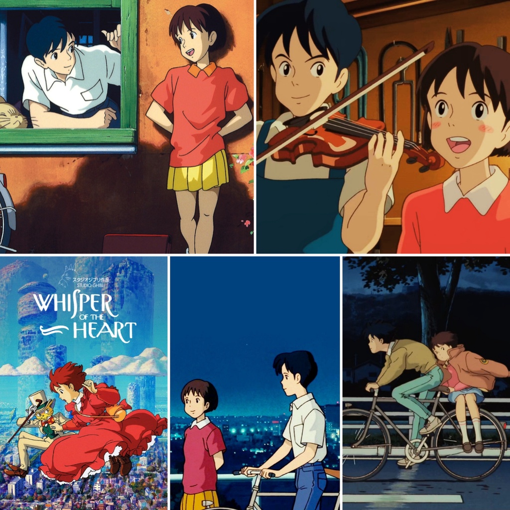 Whisper of the Heart Studio Ghibli Movie Poster A4 Size | Shopee ...