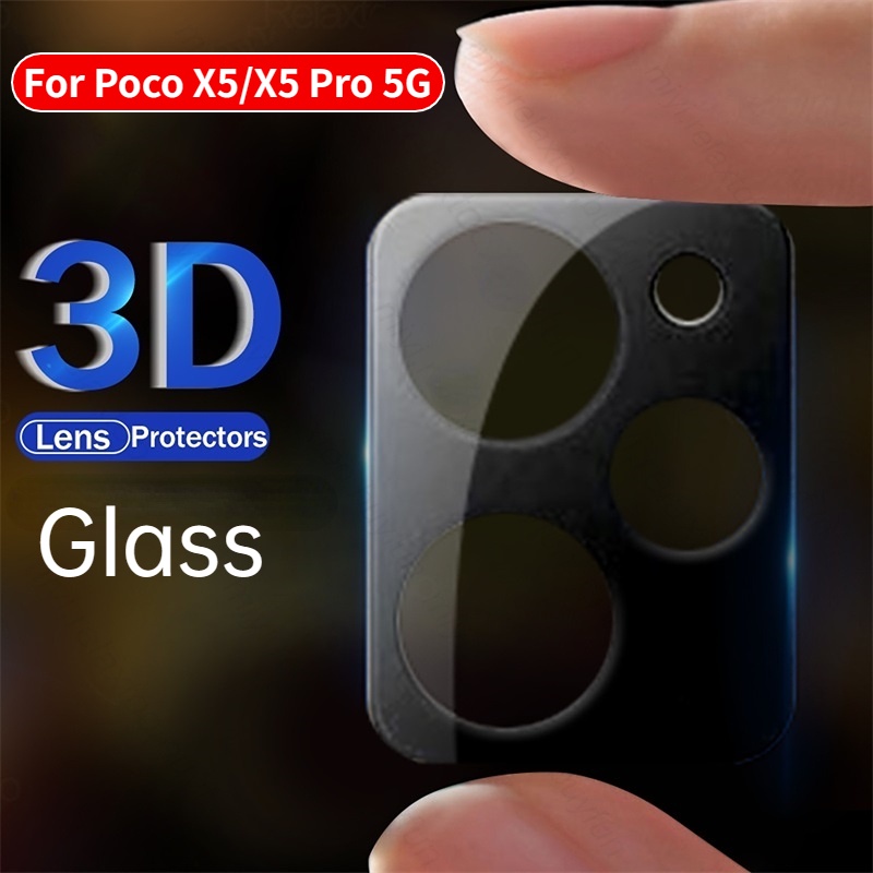 3-1 Pcs 3D Phone Back Camera Protector Film For Xiaomi Pocox5 Poco X5 ...