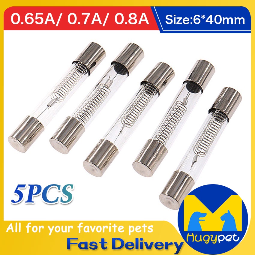 5KV Microwave Oven Fuse 0.6-1A Glass Tube High Pressure Valtage Fuse ...
