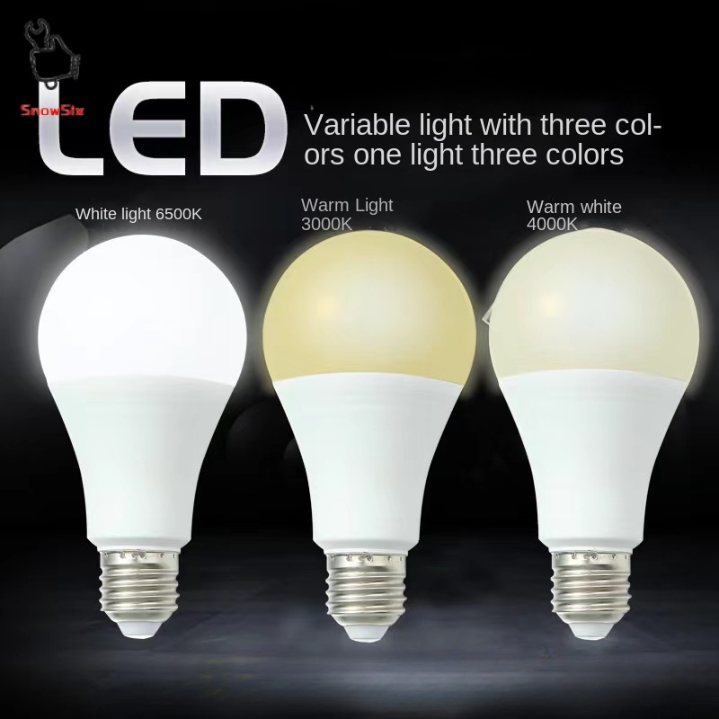 7/9/12/15/20W Tri-Color LED Bulb Lamp/ Home Ultra Bright Energy Saving Bulb/E27 Dragon Ball bulb ...