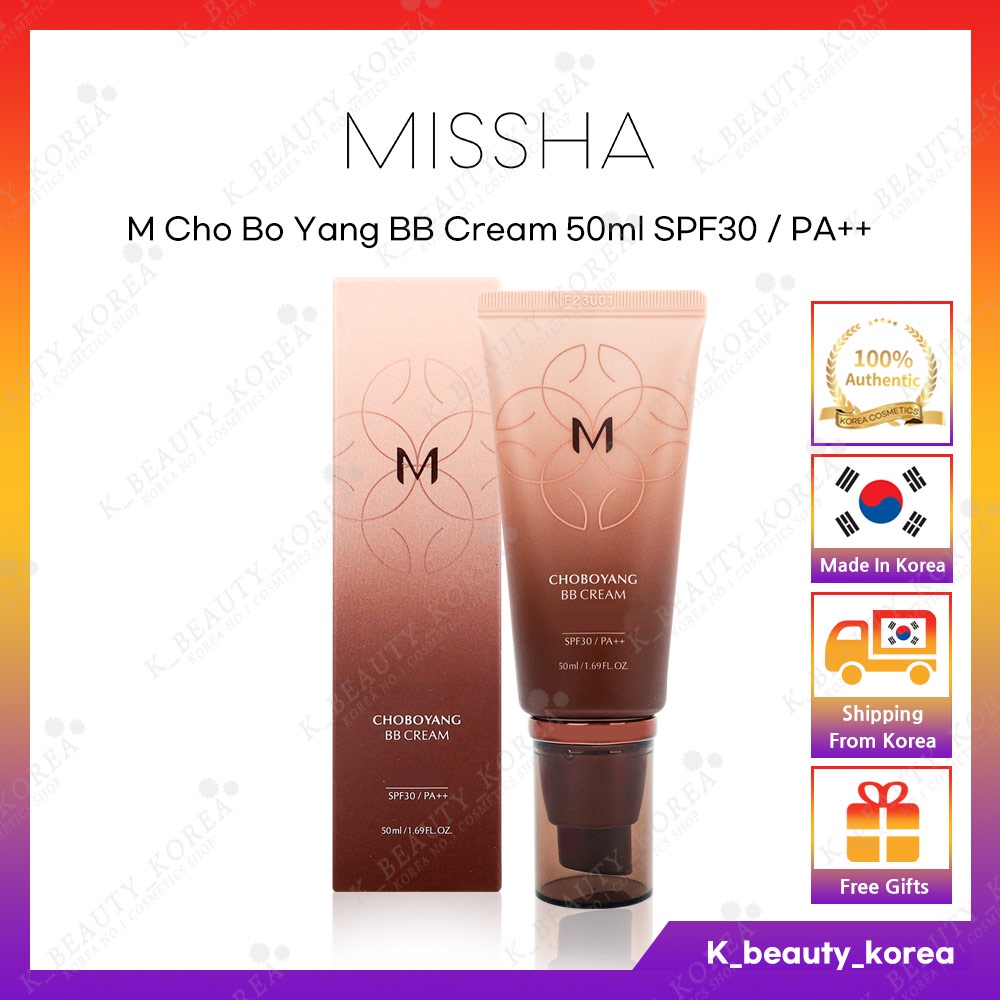 [MISSHA] M Cho Bo Yang BB Cream 50ml /SPF30 / PA++ / Base Makeup ...