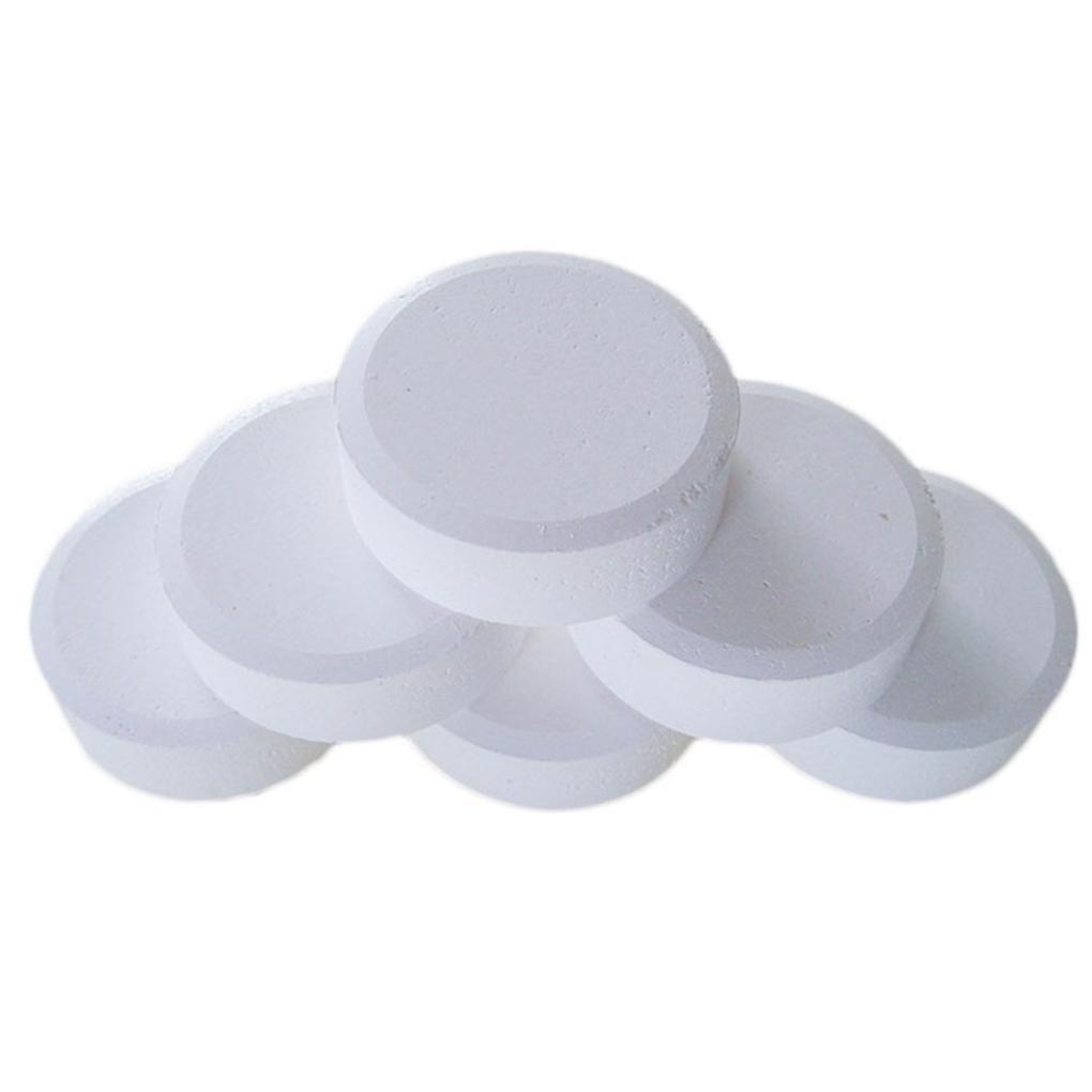 50PCS/1 Bag Professional Water Cleaning Agent Round Multifunctional ...